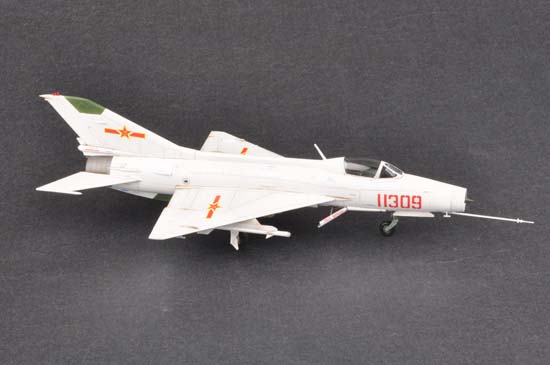 J-7B Chinese Fighter Aircraft -- Plastic Model Airplane Kit -- 1/48 ...