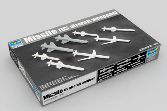 US Aircraft Weapons Set Missiles -- Plastic Model Military Diorama -- 1 ...