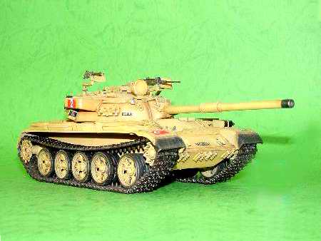 Israeli T67 Tank with 105mm Gun -- Plastic Model Military Vehicle -- 1/ ...