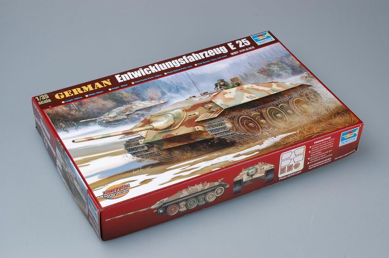 German E25 Tank Destroyer -- Plastic Model Military Vehicle Kit -- 1/35 ...