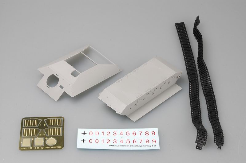 German E25 Tank Destroyer -- Plastic Model Military Vehicle Kit -- 1/35 ...