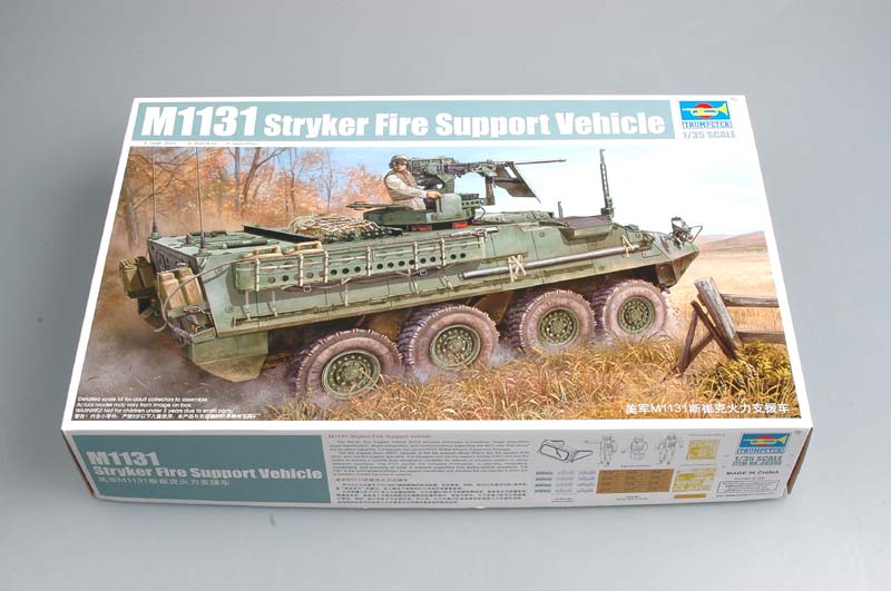 M1131 Stryker Fire Support Vehicle -- Plastic Model Military Kit -- 1/ ...
