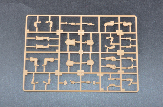 German Anti-aircraft Gun Crew -- Plastic Model Military Figure Kit -- 1 ...