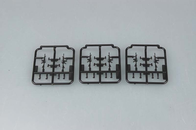 XM117 Machine Guns (6) -- Plastic Model Military Diorama -- 1/35 Scale ...