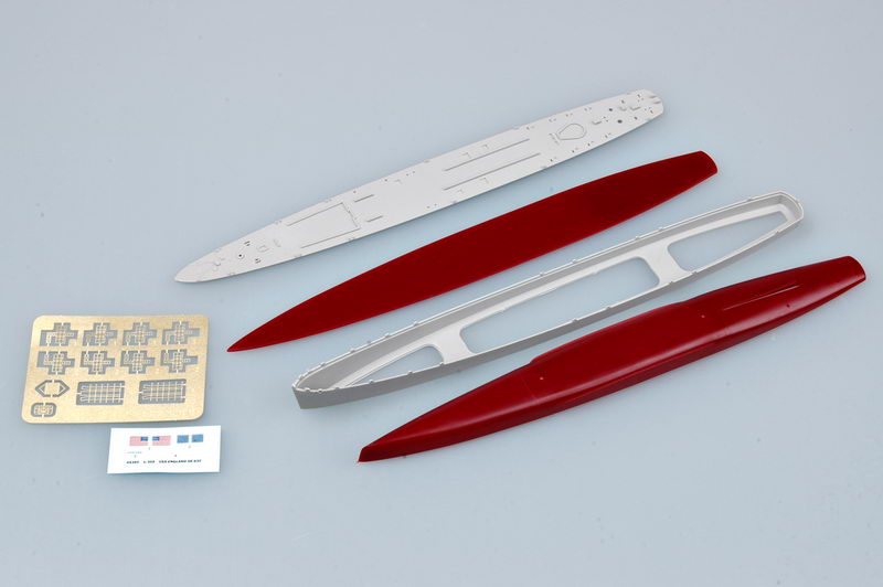 USS England DE635 Buckley Class Destroyer -- Plastic Model Military ...