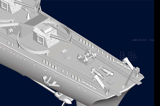 German Zerstorer Z25 Destroyer 1944 -- Plastic Model Military Ship -- 1 ...