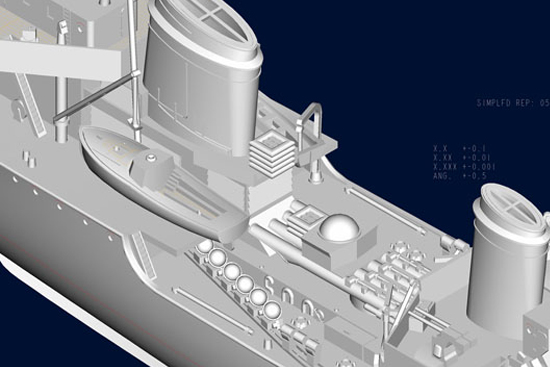 German Zerstorer Z25 Destroyer 1944 -- Plastic Model Military Ship -- 1 ...