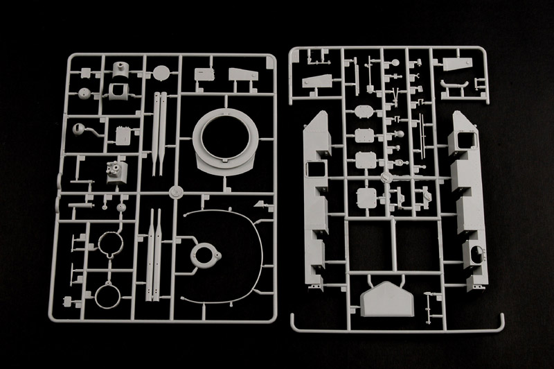 German NBFZ Nr.1 Rheinmetall Heavy Tank -- Plastic Model Kit -- 1/35 ...