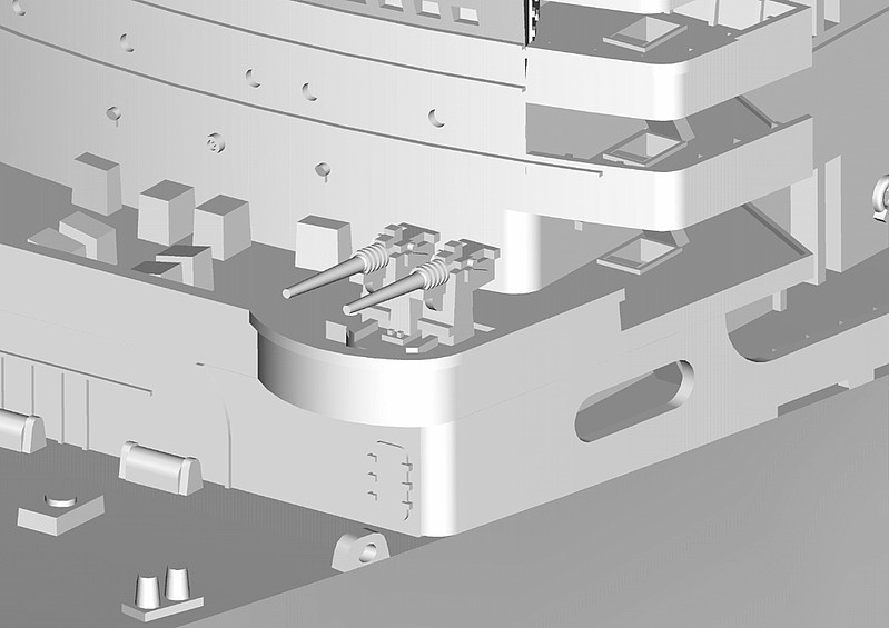 USS Sacramento AOE1 Fast Combat Support Ship -- Plastic Model Military ...