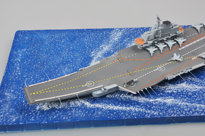 PLA Chinese Shi Lang Aircraft Carrier -- Plastic Model Military Ship ...