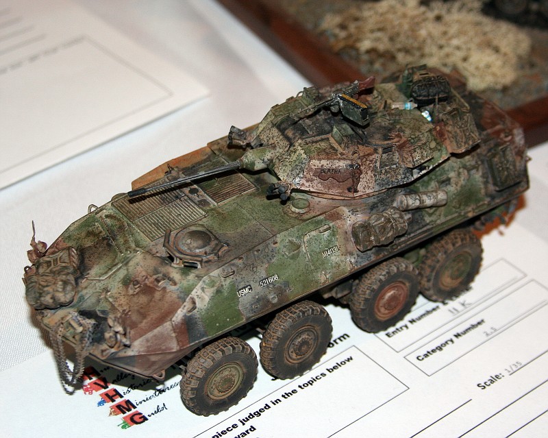 USMC LAV-25 8x8 Light Armored Vehicle -- Plastic Model Military Vehicle ...