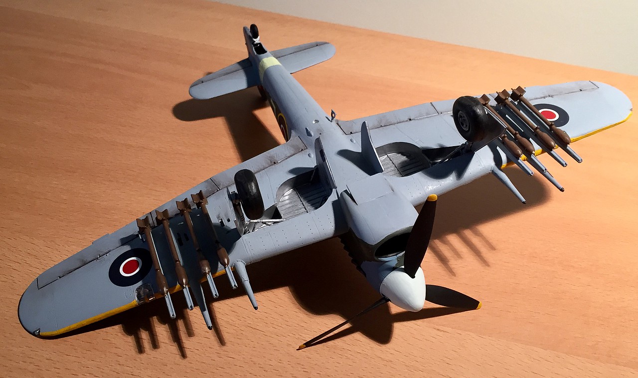 Typhoon Teardrop Canopy Mk IB Aircraft -- Plastic Model Airplane -- 1/ ...