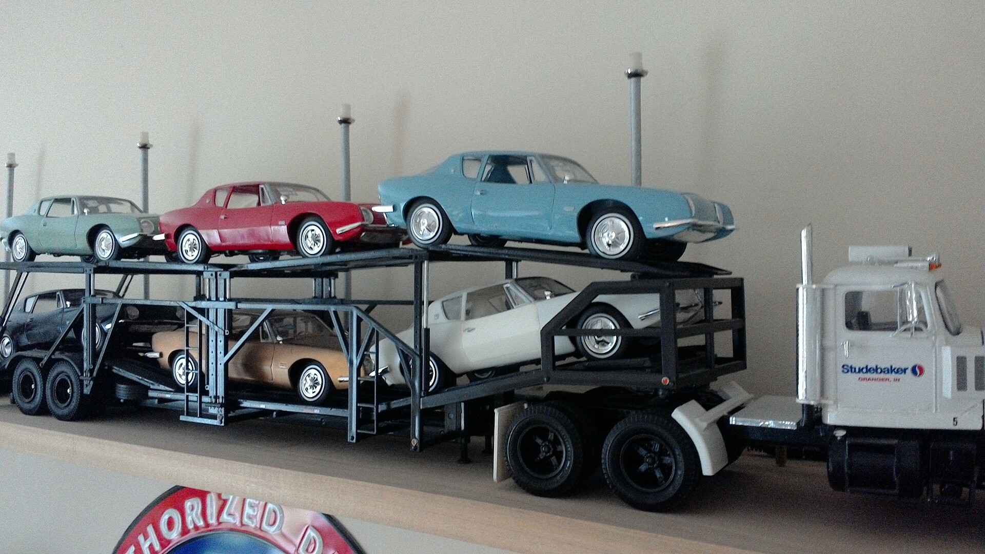 Auto Transport Trailer -- Plastic Model Trailer Kit -- 1/25 Scale ...