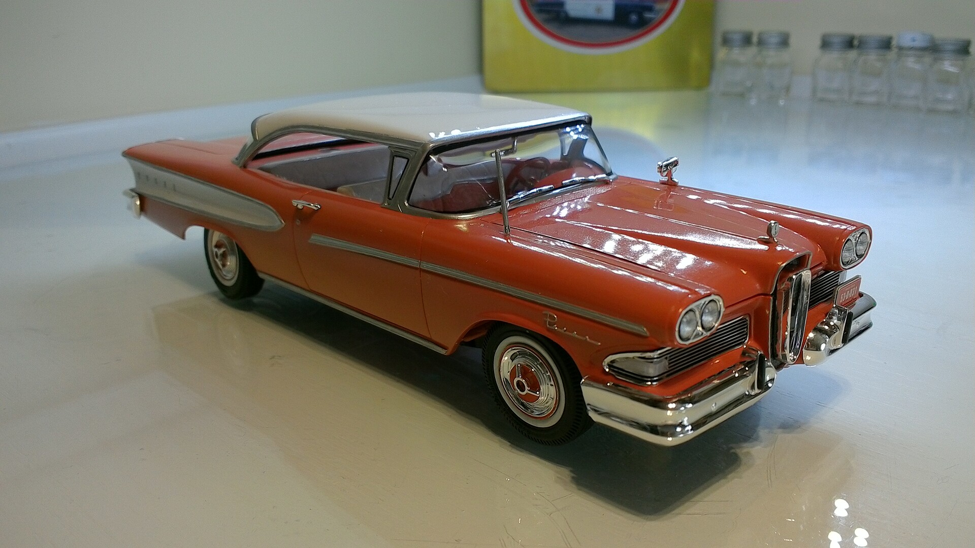 1958 Edsel Pacer -- Plastic Model Car Kit -- 1/25 Scale -- #1087 ...