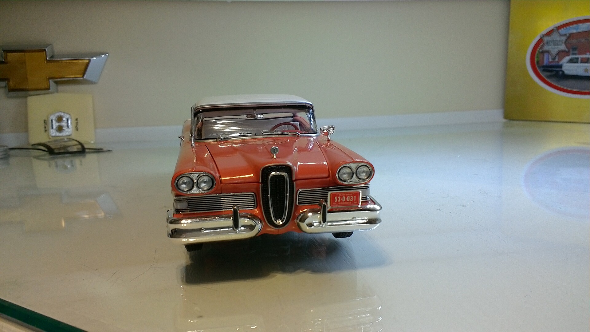 1958 Edsel Pacer -- Plastic Model Car Kit -- 1/25 Scale -- #1087 ...