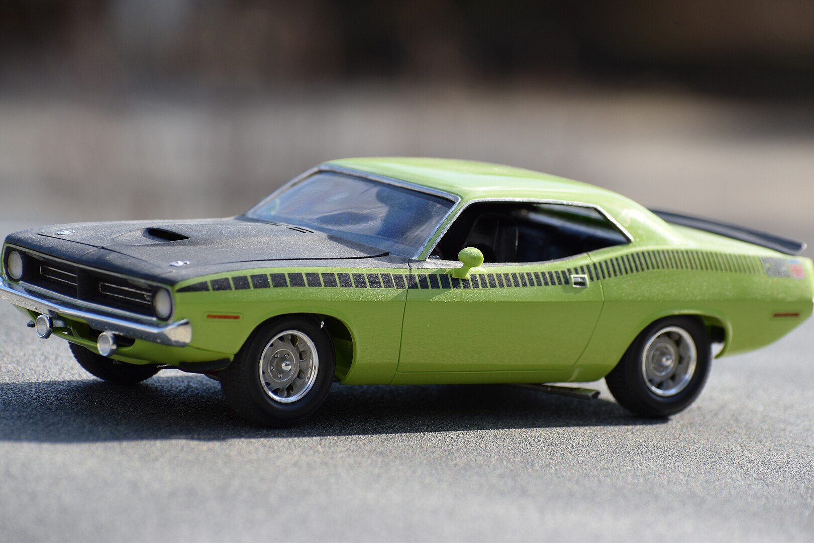 70 Plymouth AAR Cuda -- Plastic Model Car Kit -- 1/25 Scale -- #854416 ...