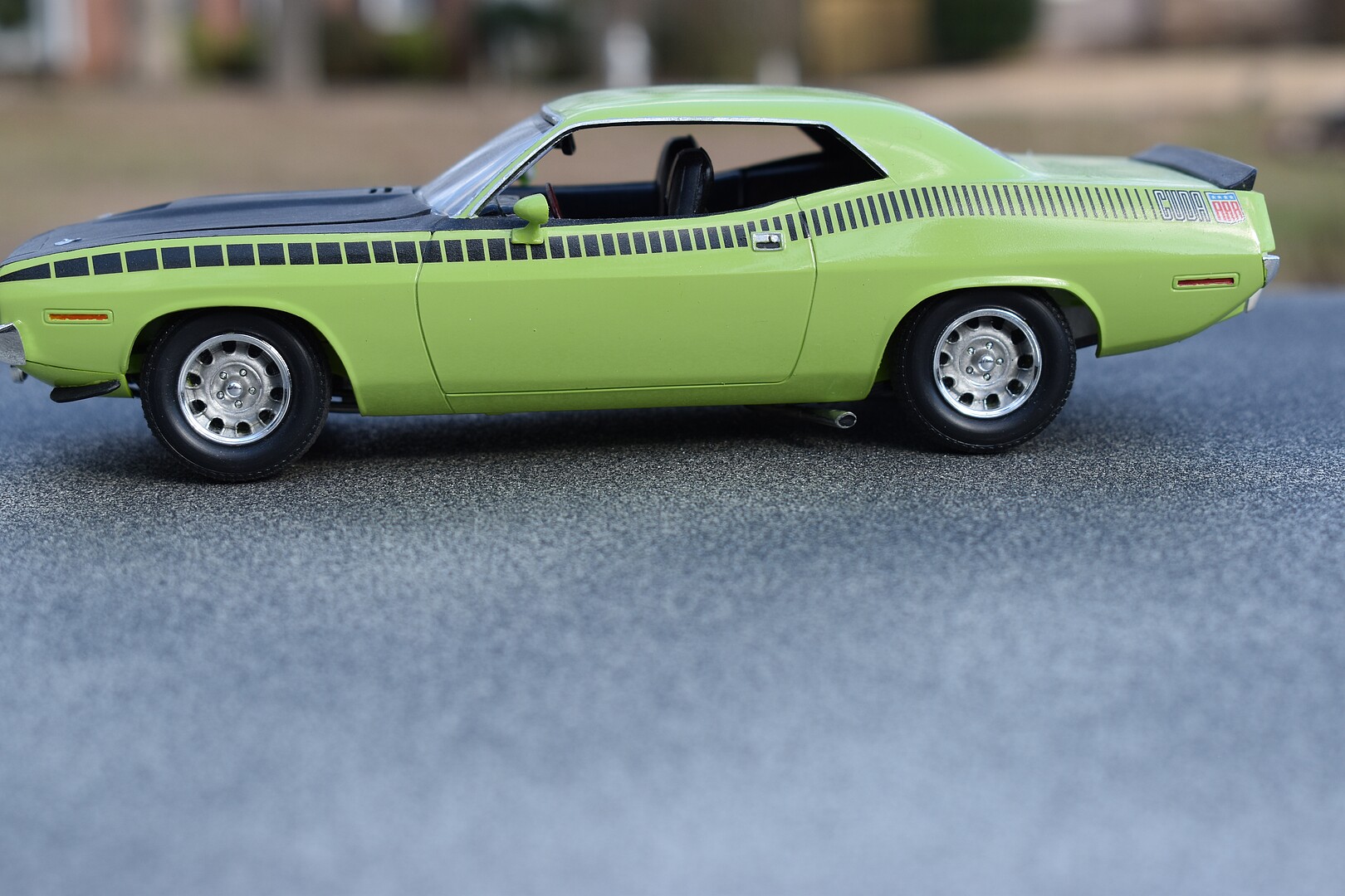70 Plymouth AAR Cuda -- Plastic Model Car Kit -- 1/25 Scale -- #854416 ...