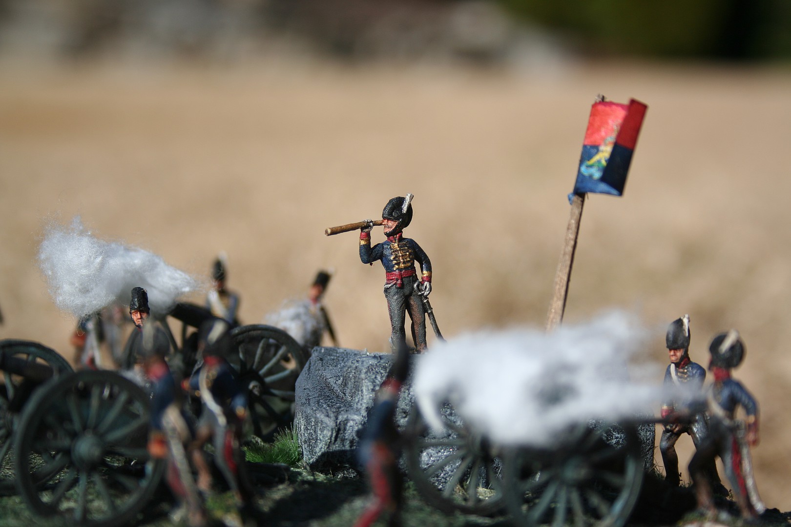 Waterloo British Artillery -- Plastic Model Military Figure Kit -- 1/72 ...