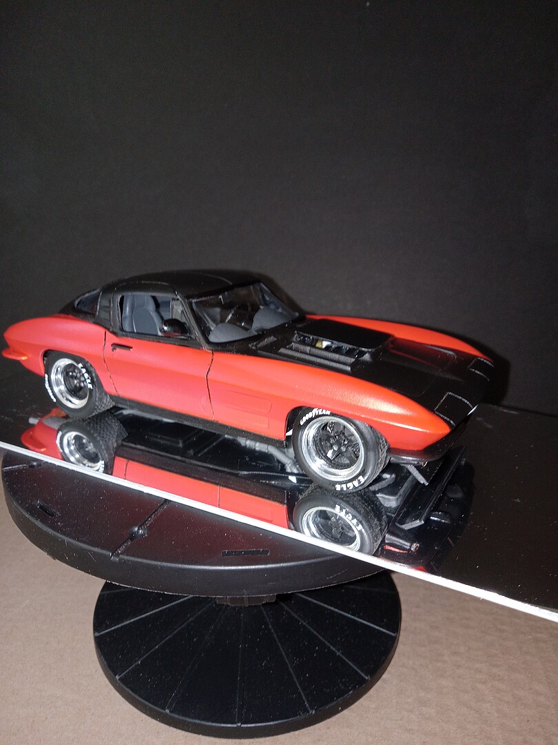 1963 CORVETTE -- Plastic Model Car Kit -- 1/25 Scale -- #861 pictures ...