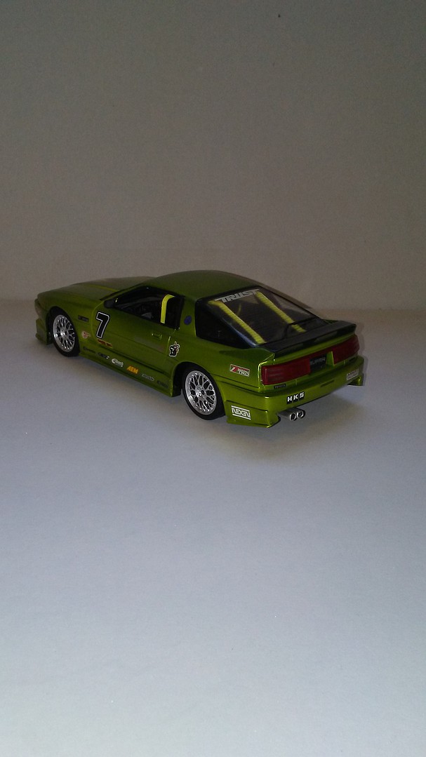 Toyota Supra 3000 GT Turbo A Sports Car -- Plastic Model Car Kit -- 1/ ...