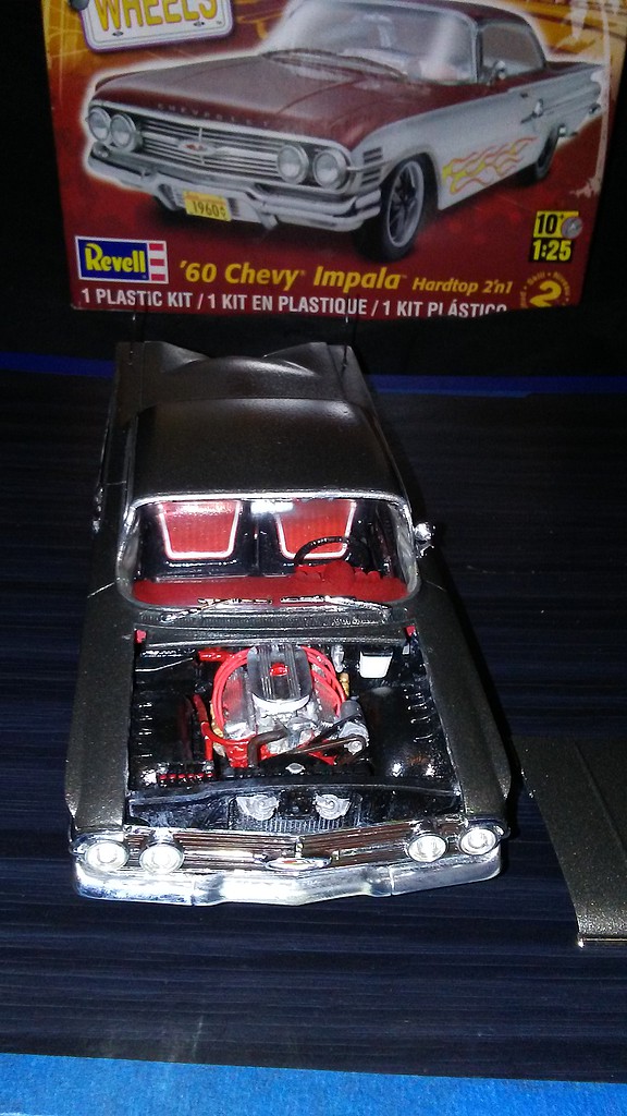 1960 Chevy Impala Hardtop 2'n1 -- Plastic Model Car Kit -- 1/25 Scale ...