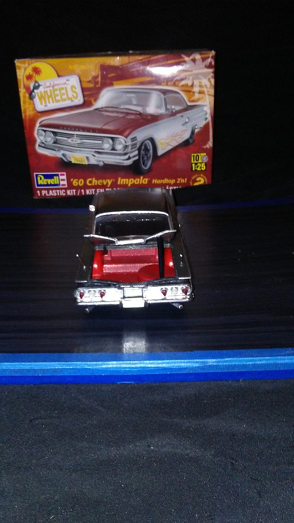 1960 Chevy Impala Hardtop 2'n1 -- Plastic Model Car Kit -- 1/25 Scale ...
