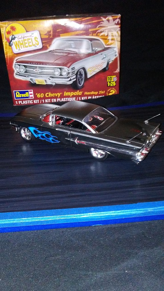 1960 Chevy Impala Hardtop 2'n1 -- Plastic Model Car Kit -- 1/25 Scale ...