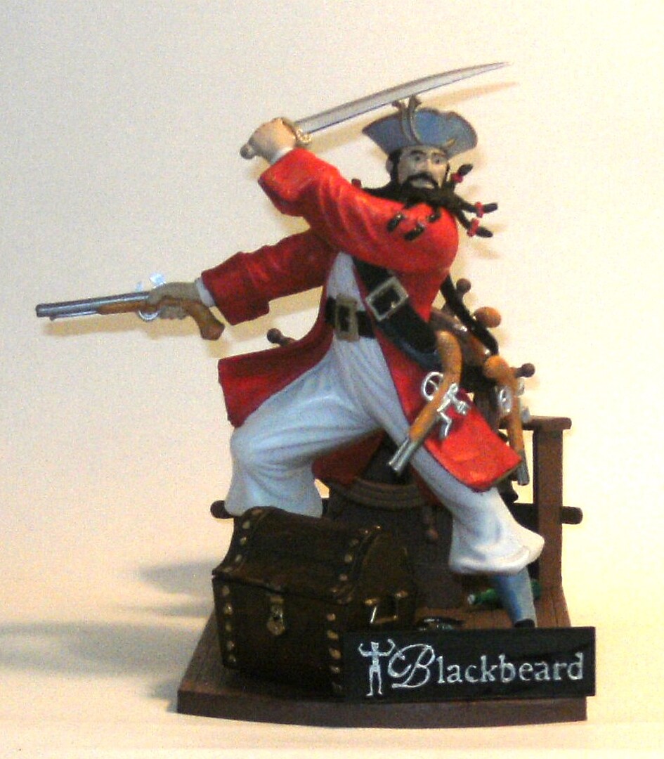 Blackbeard The Pirate -- Plastic Model Celebrity Kit -- 1/10 Scale -- # ...