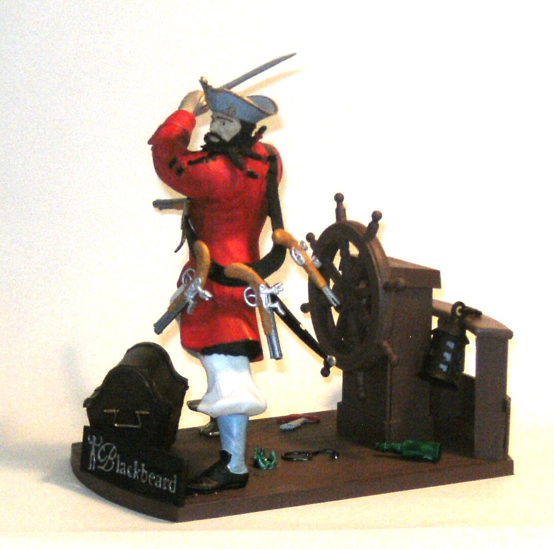 Blackbeard The Pirate -- Plastic Model Celebrity Kit -- 1/10 Scale -- # ...