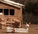 Woodland Chicken Coop HO Scale Model Railroad Building #d215