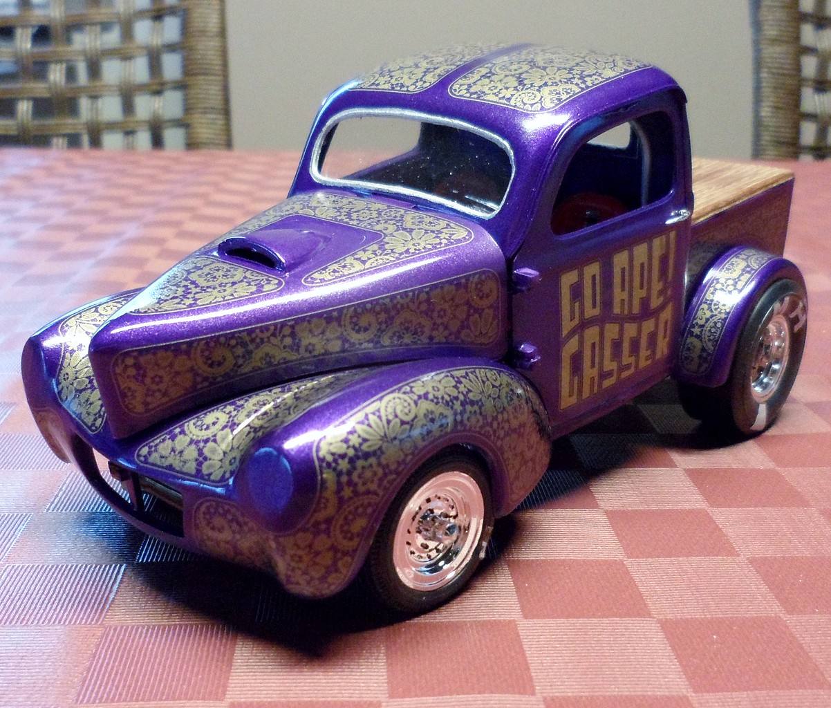 Gallery Pictures Monogram 1941 Willys Pickup Plastic Model Truck Kit 1/ ...