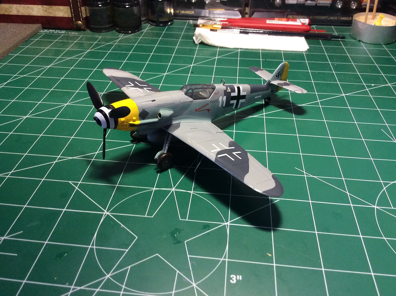 Messerschmitt BF 109G -- Plastic Model Airplane Kit -- 1/48 Scale ...