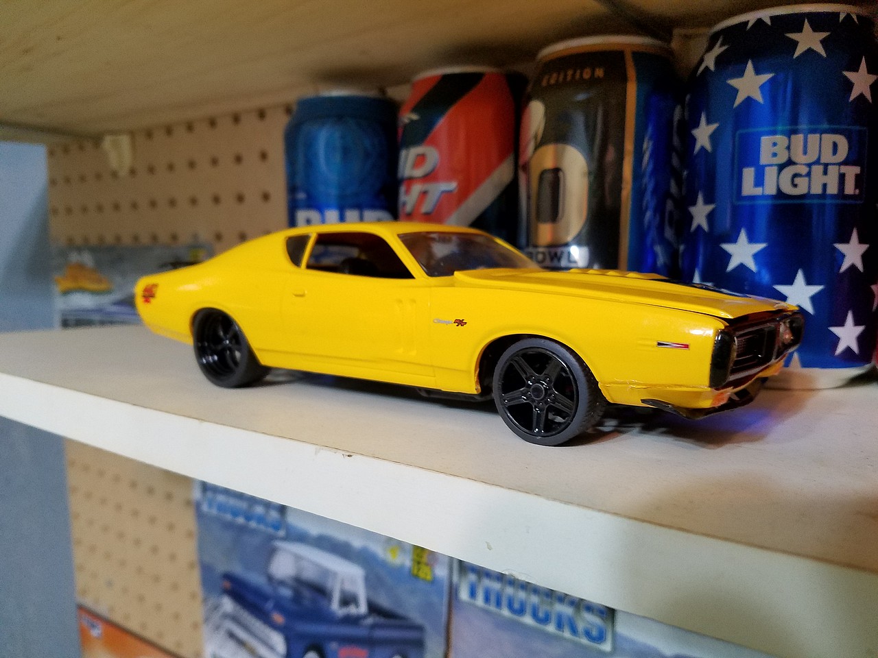 1971 Dirty Donny's Dodge Charger R/T -- Plastic Model Car Kit -- 1/25 ...