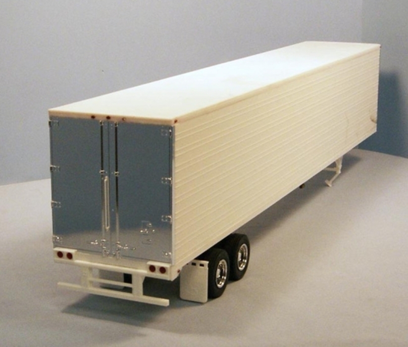 53' Trailer with Reefer Option -- Plastic Model Vehicle Kit -- 1/25 ...