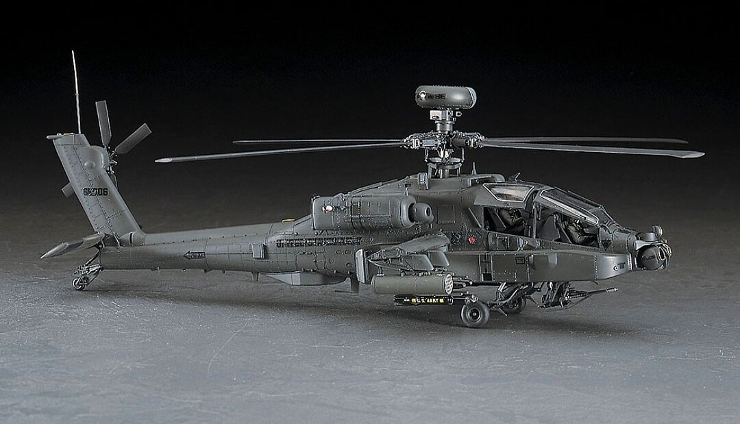 AH-64D Apache Longbow -- Plastic Model Helicopter Kit -- 1/48 Scale ...