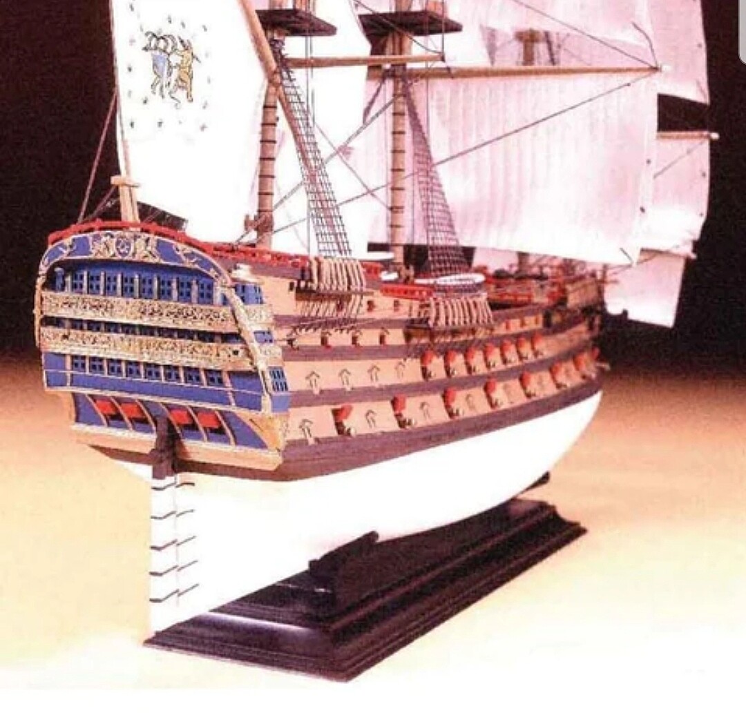 Le Glorieux Sailing Ship -- Plastic Model Sailing Ship Kit -- 1/150 ...