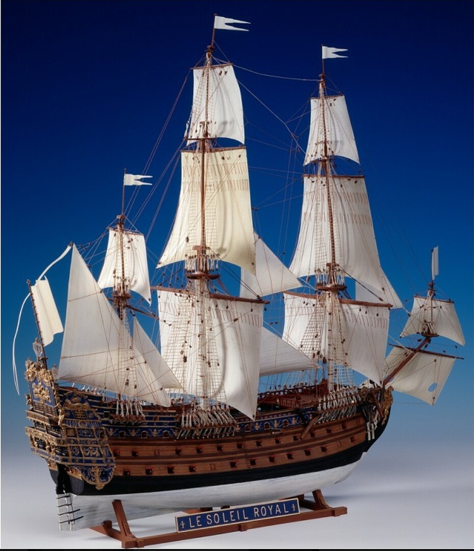 Le Soleil Royal -- Plastic Model Sailing Ship Kit -- 1/100 Scale ...