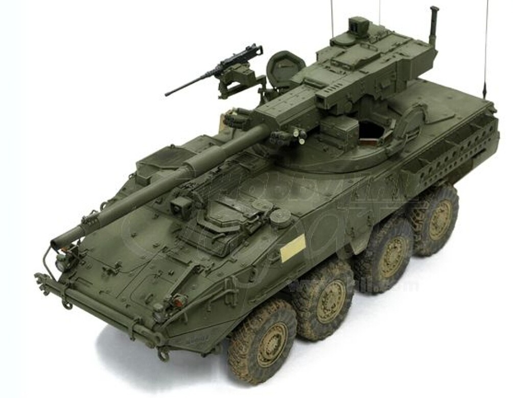 Stryker M1128 MGS Vehicle -- Plastic Model Armoured Car Kit -- 1/35 ...