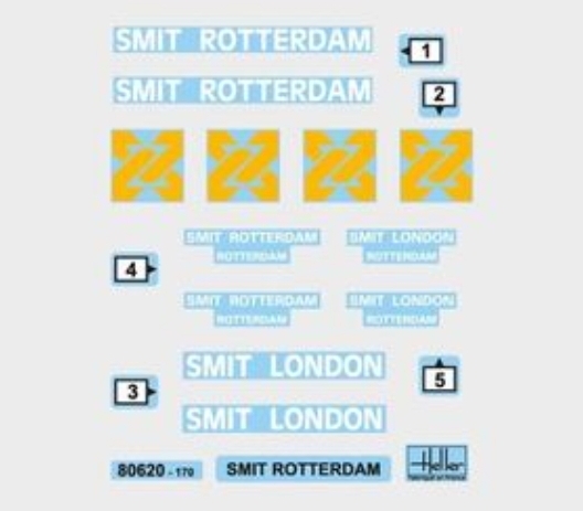 Smitt Rotterdam -- Plastic Model Commercial Ship Kit -- 1/200 Scale ...