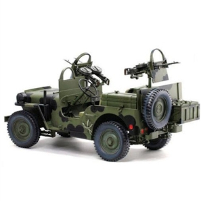 SAS Raider 4x4 Jeep NW Europe 1944 -- Plastic Model Military Jeep Kit ...