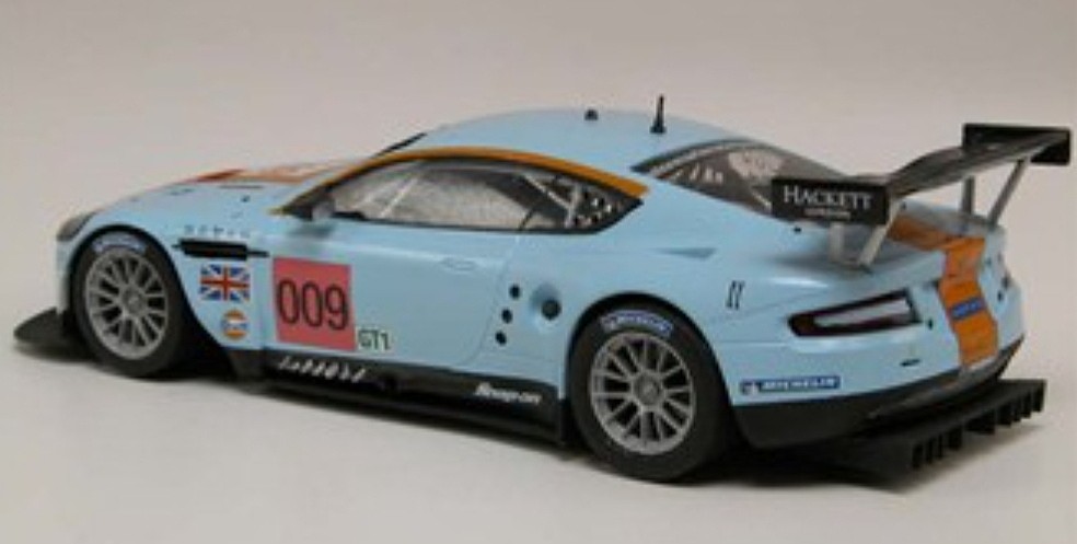 Aston Martin DBR9 Gulf Race Car Starter Set -- Plastic Model Car Truck ...