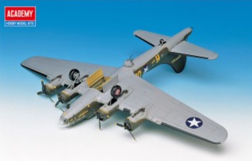 B17F Memphis Belle Aircraft -- Plastic Model Airplane Kit -- 1/72 Scale ...