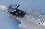 KittyHawk F35A Lightning II Fighter Plastic Model Airplane Kit 1/48 ...