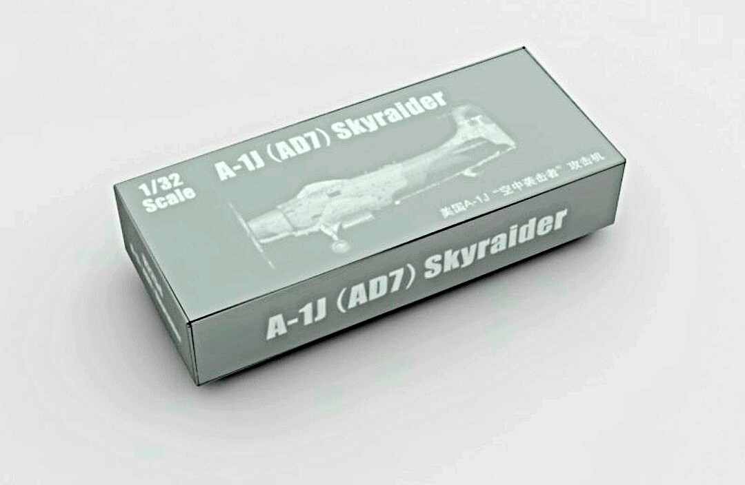 A1J AD7 Skyraider Aircraft -- Plastic Model Airplane Kit -- 1/32 Scale ...