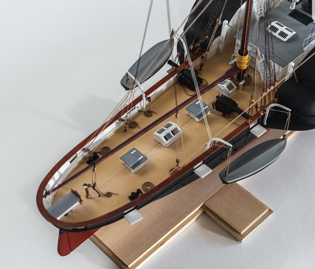 Harriet Lane Gunboat -- Wooden Model Ship Kit -- 1/96 Scale -- #2010 ...