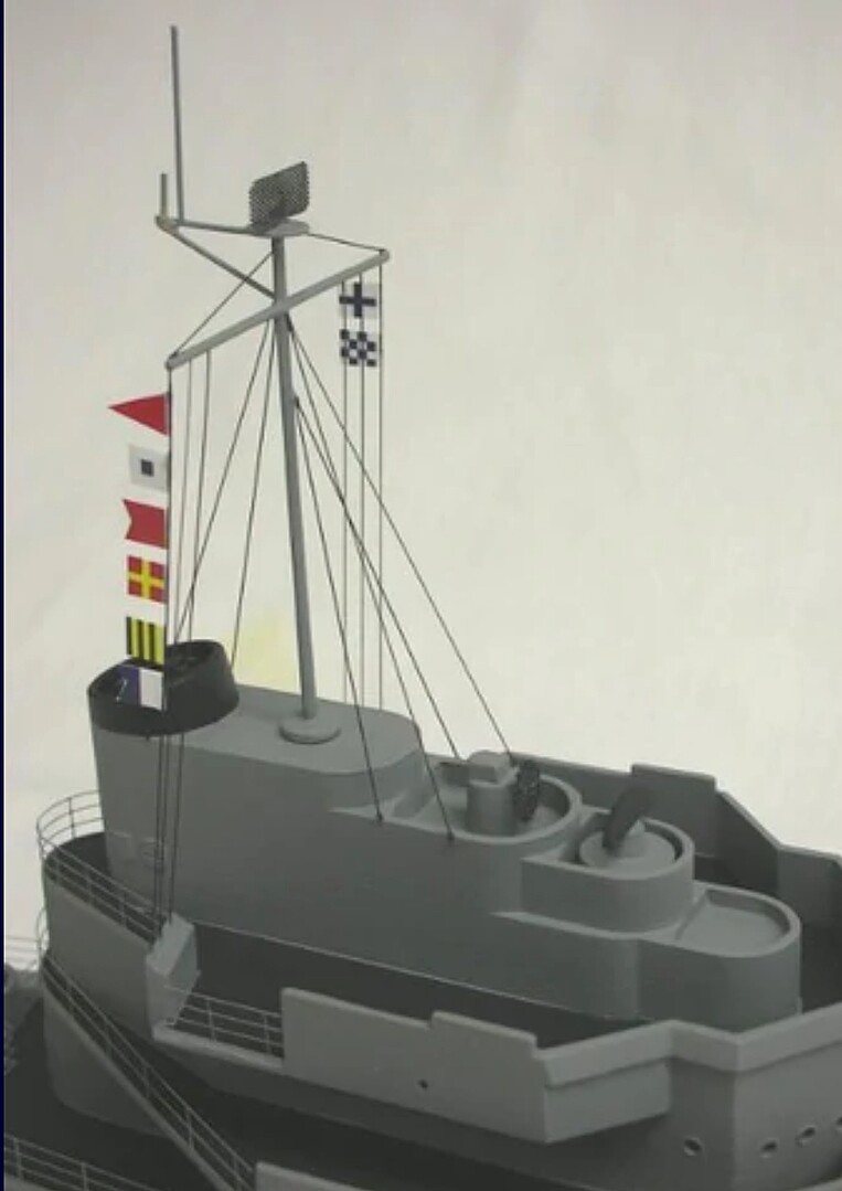 USS Carronade Bobtail Battle Cruiser -- Plastic Model Military Ship Kit ...