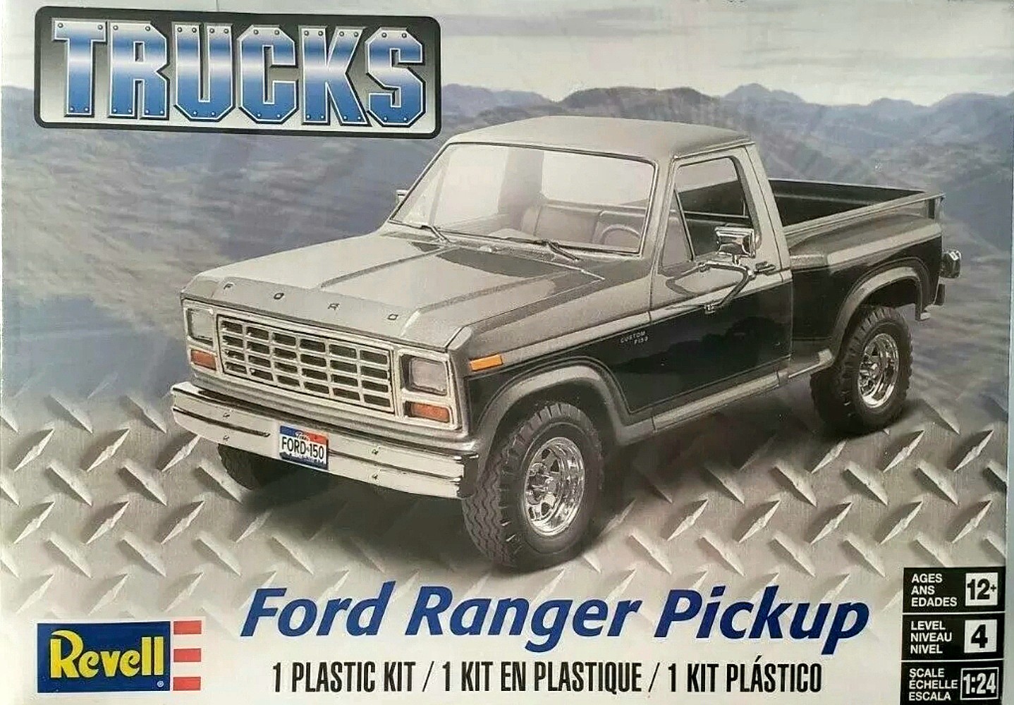 Ford Ranger Pickup -- Plastic Model Truck Kit -- 1/24 Scale -- #854360 ...