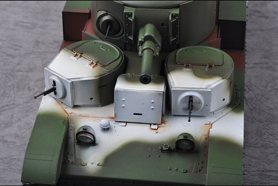 Soviet T-28E Medium Tank -- Plastic Model Military Vehicle -- 1/35 ...