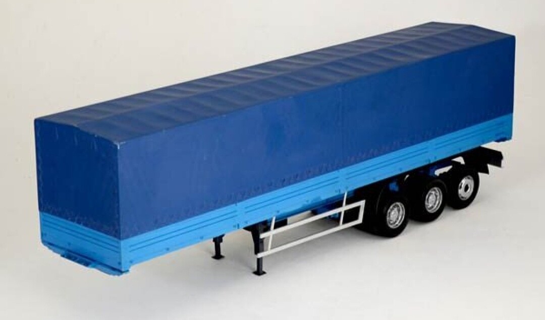 Classic Canvas Trailer -- Plastic Model Truck Kit -- 1/24 Scale ...