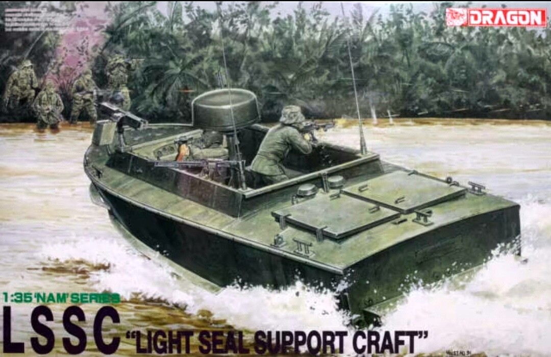 LCSS (Light Seal Support Craft) -- Plastic Model Military Ship Kit -- 1 ...